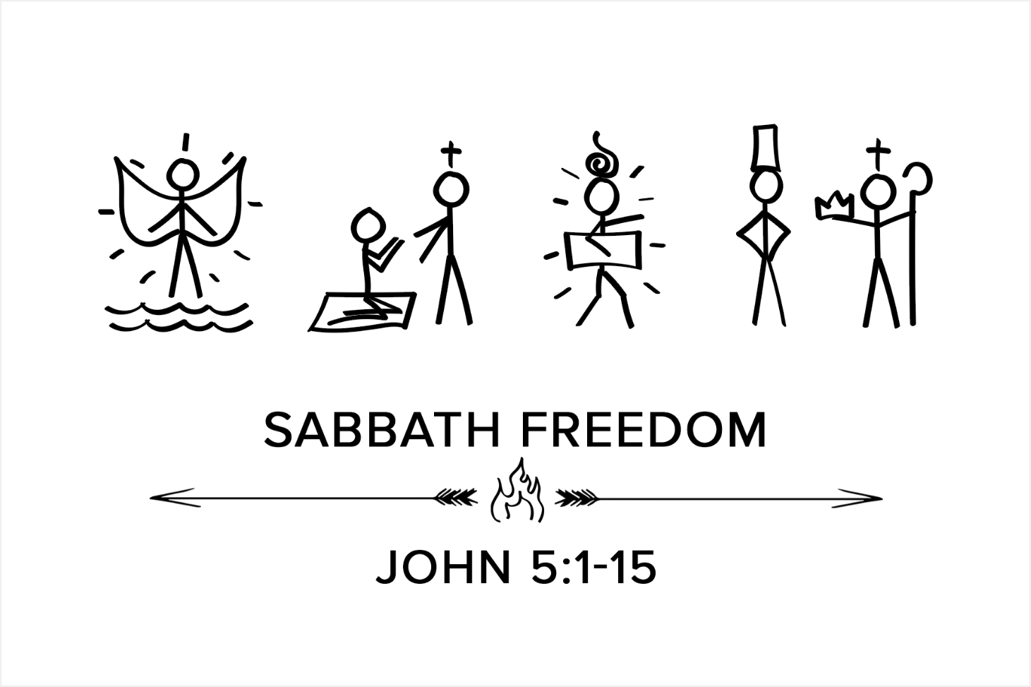 John 5 – Sabbath Freedom – Draw Bible Stories